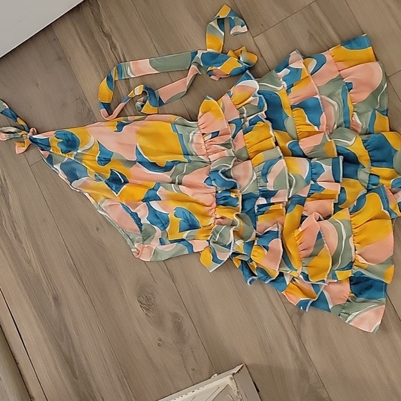 Dresses | One Shoulder Ruffle Party Dress | Poshmark